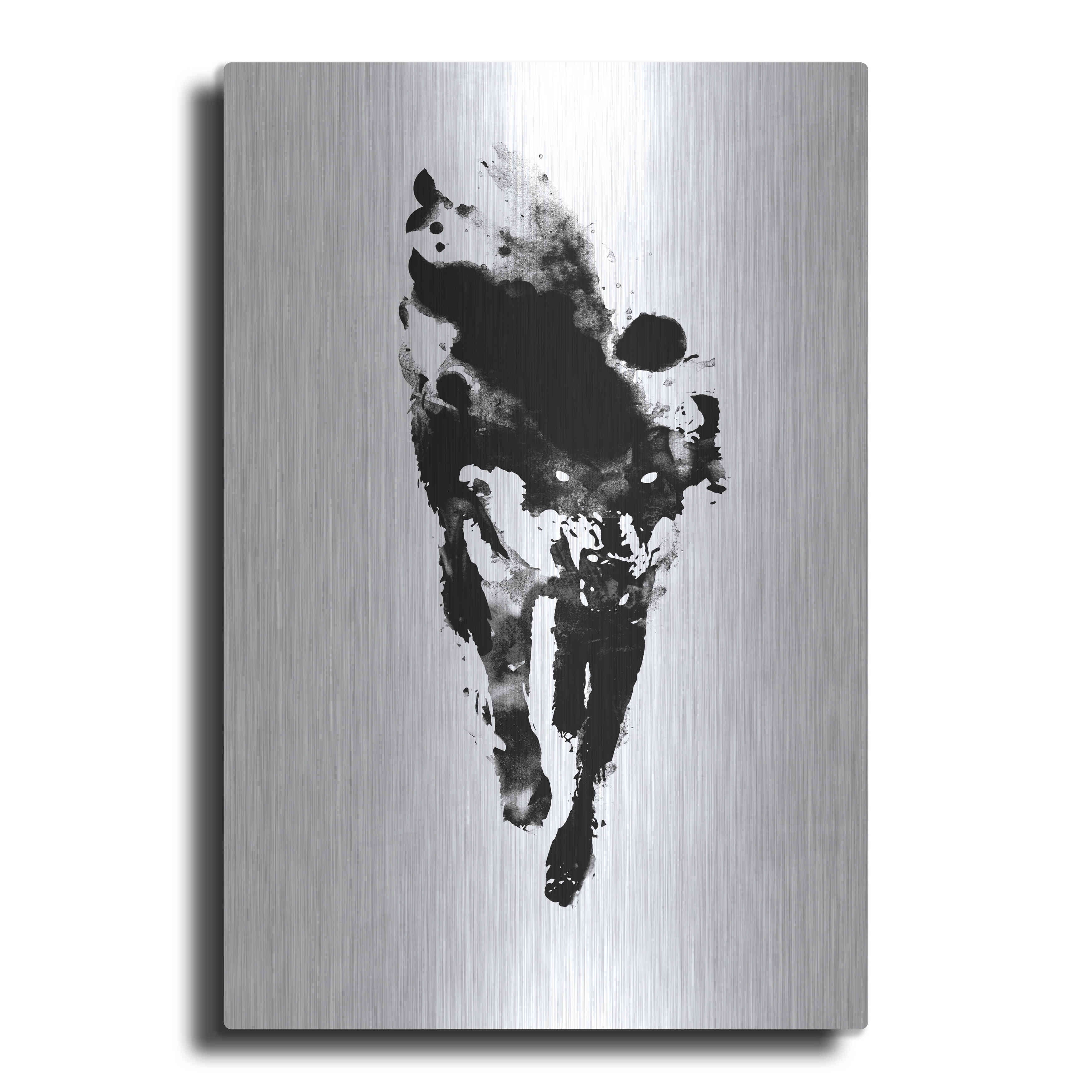 Luxe Metal Art 'My Personal Demon' by Robert Farkas, Metal Wall Art, 24 ...