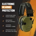 Walkers Razor Slim Shooter Electronic Earmuffs for Hunting & Shooting ...