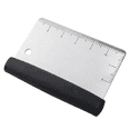 Mainstays Stainless Steel Kitchen Bench Scraper with Soft Grip Handle 1 ...