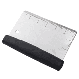 Mainstays Stainless Steel Kitchen Bench Scraper with Soft Grip Handle 1 ...