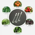Tookss 100PCS J-shaped Ear Hook Vegetable Plant Support Vine Fastener ...