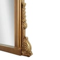 Brushed Gold Wood Ornate Vintage-Inspired Decorative Accent Wall ...
