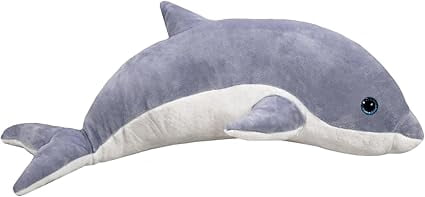 Delfín de Peluche PELUCHERIA 100 cm Grande Gris | Walmart en línea
