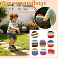Woven Exercise Sand Ball, 3 in Round, Hand Toss Grip Training, Portable ...