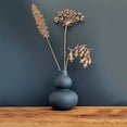 HOARBOEG Distressed Iron Flower Garden Stake Rustic Metal Yard Decor ...