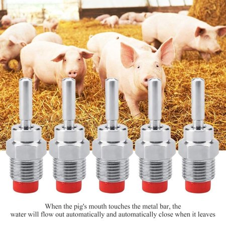 Volkmi Long rod pig drinker pig water mouth pig mouthpiece sink ...