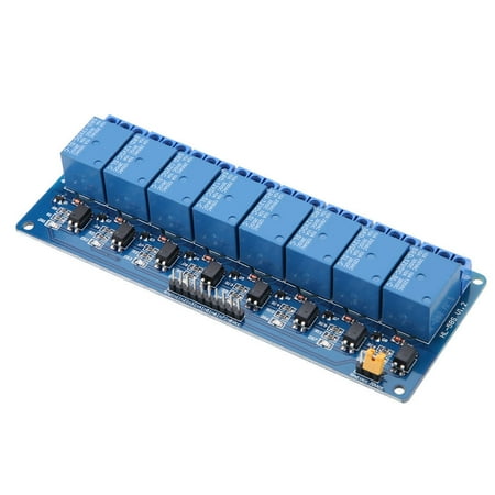 Relay Module, 8CH Relays Modules PLC Controls Accuracy Process MCU ...
