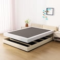 King Box Spring Bed Base 4 inch, Low Profile Metal Box Spring King with ...