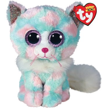 Ty Inc Beanie Boo Plush Stuffed Animal Medium Sophie the Pink Cat 10 ...