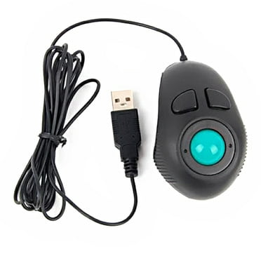 PC TRAC ERGONOMIC TRACKBALL USB BLACK - Walmart.com