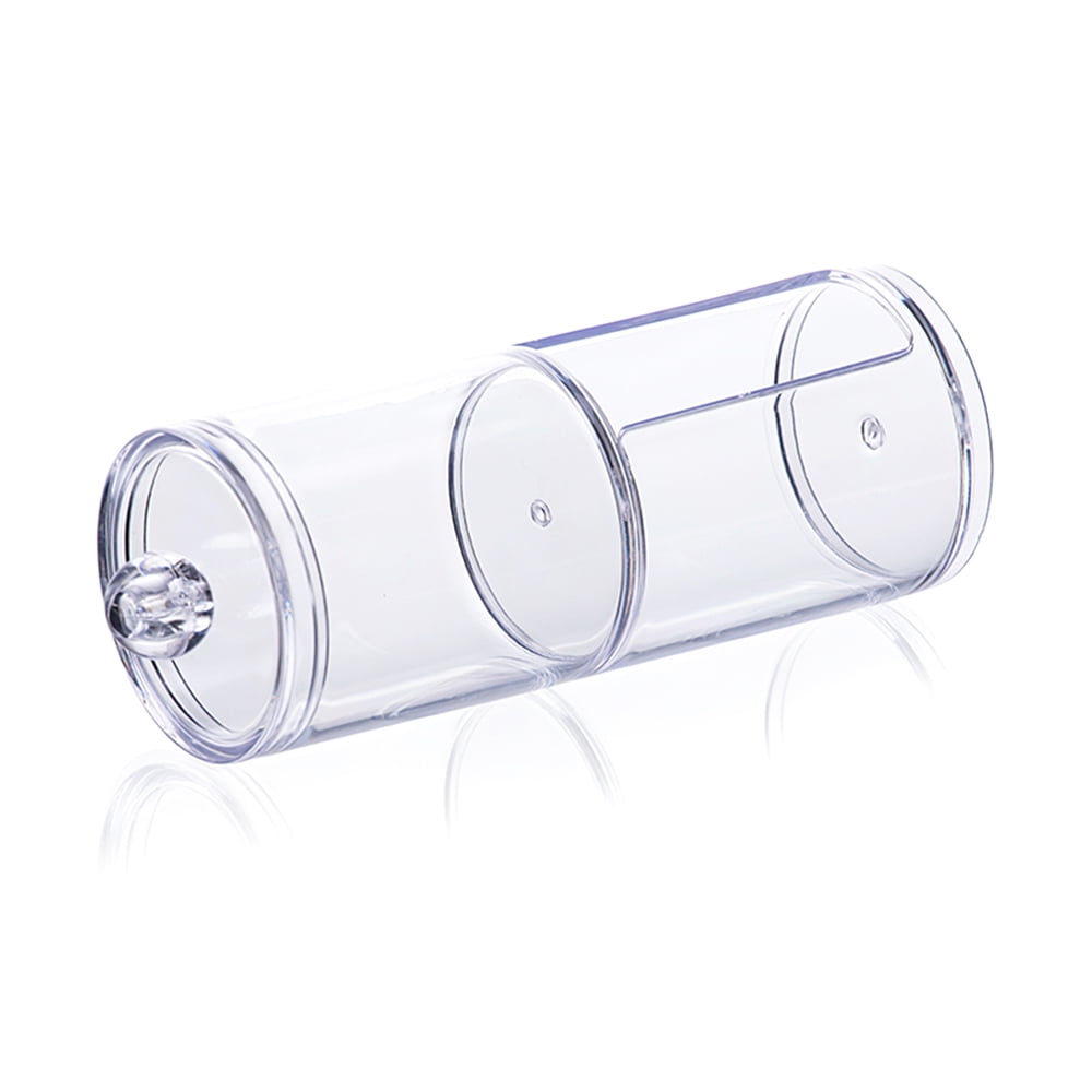 Two-layer Cotton Pads Container Storage Box Case Cosmetics Organizer ...