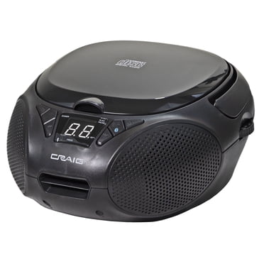 Ematic Bluetooth CD Boombox, Blue, EBB9224 - Walmart.com