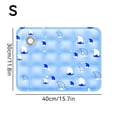 Agiufgs Pet Cooling Mat Ice Silk, Instant Cooling Without Pre-Chilling ...