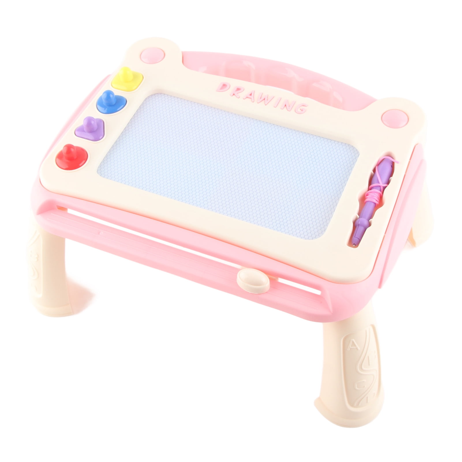 Tablero de dibujo magnético colorido para niños, tablero de grafiti para dibujo de bebé, tablero ...