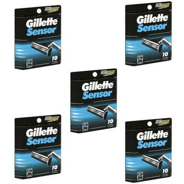 Gillette Sensor Refill Blade Cartridges, 10 Count - Walmart.com