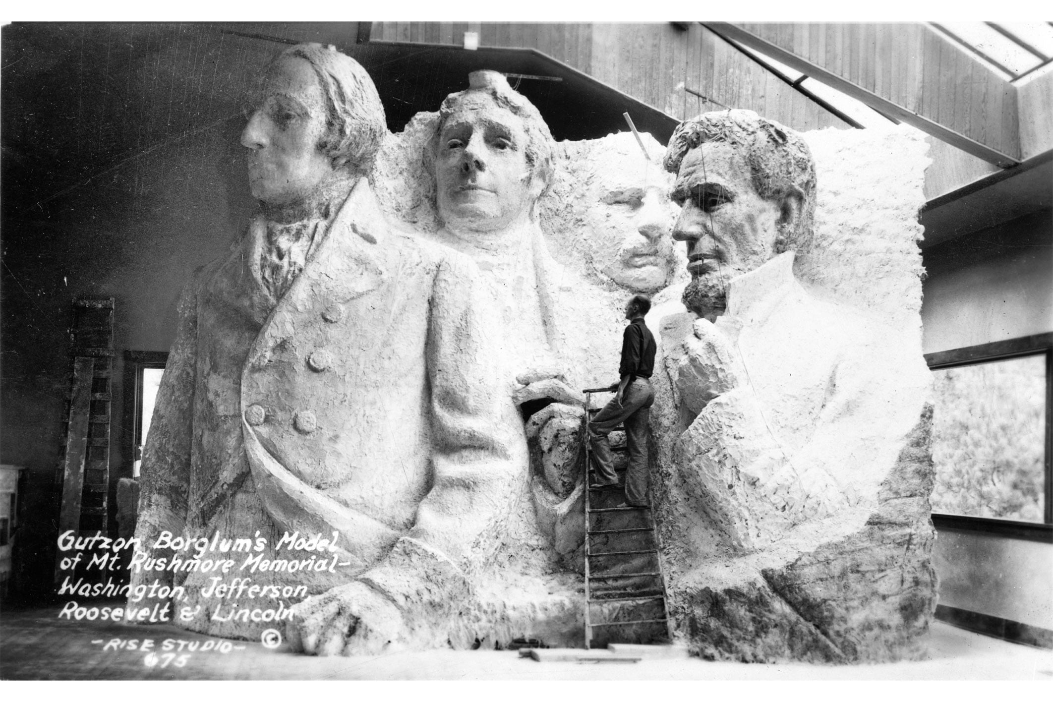 24x36 gallery poster, Mount Rushmore's intended final design - Walmart.com
