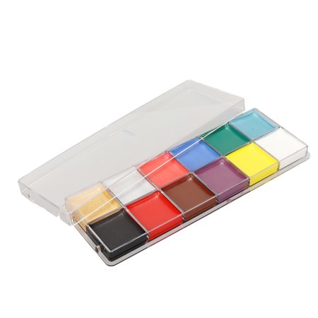 Face Paint Palette, Highly Pigmented Oily Face Body Paint Palette Set ...