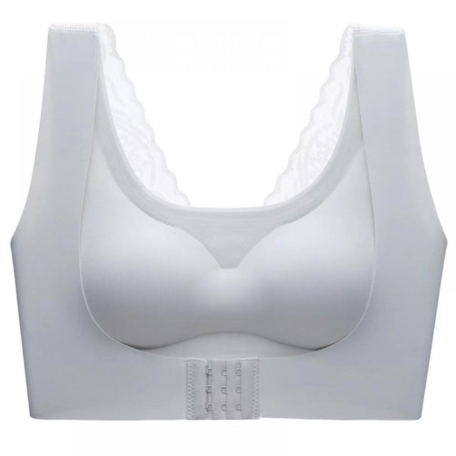 Valcatch Women's Full Coverage Front Closure Wire Free Back Support Posture Bra - Walmart.com