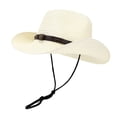 Conairie Unisex Summer Straw Sun Hat Wide Brim Beach Vacation Outdoor ...