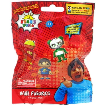 Ryan's World Mini Figure with Accessory Tag with Ryan Mystery Pack ...