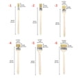 Extended Reach Brush Tool With Extended Wooden Handle For Multipurpose ...