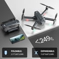 WEFONE, Drones with Camera for Adults, WF33, 4K GPS Foldable FPV Drone ...