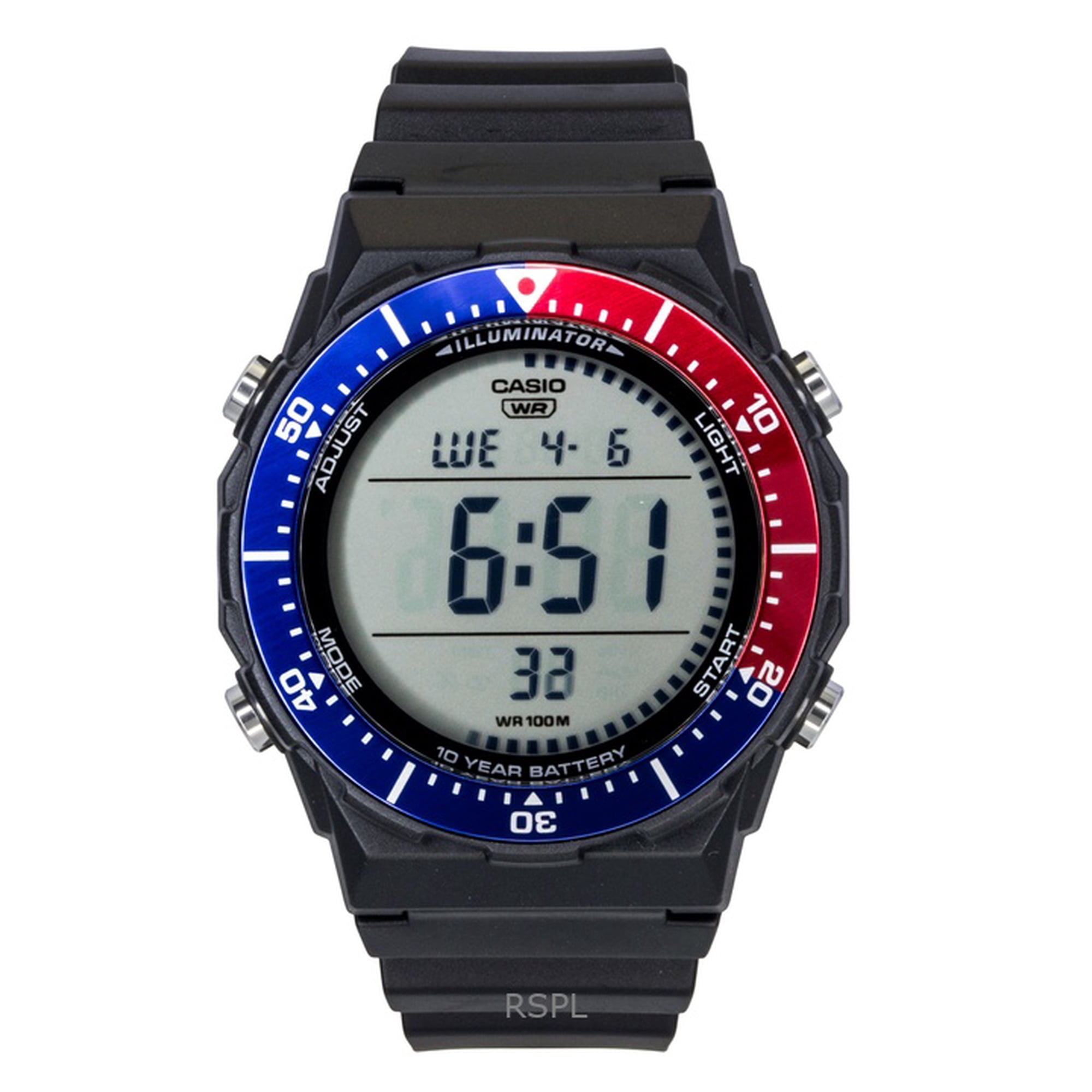 Click here for Casio Multifunctional Digital Resin Strap Pepsi Be... prices