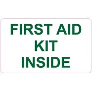 5in x 5in Green First Aid Magnet Vinyl Door Signs Magnetic Medical Sign ...