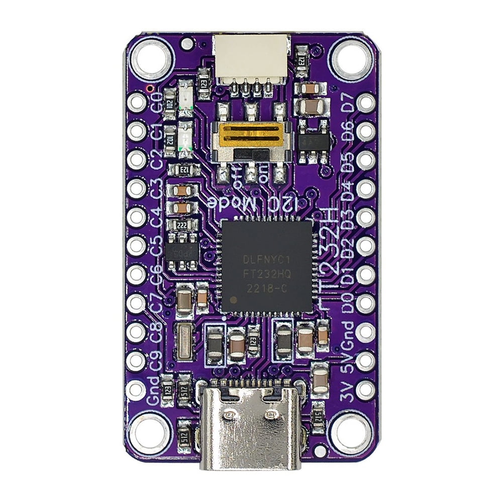 FT232H USB a JTAG UART FIFO SPI I2C Módulo convertidor 480 Mb/s Módulo ...