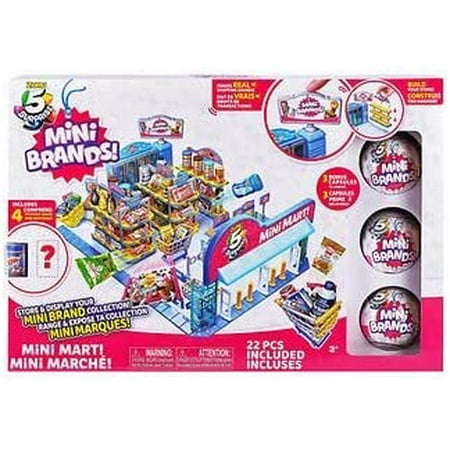 5 SURPRISE Mini Brands Mini Mart Comes with 3 Capsules - Walmart.ca