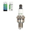 TORCH F7RTC Lawn Mower Spark Plug Replace for NGK 5534/BPR7ES V-Line-19 ...