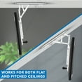 Mount-It! Motorized Ceiling TV Mount with Remote Control and App, Fits ...