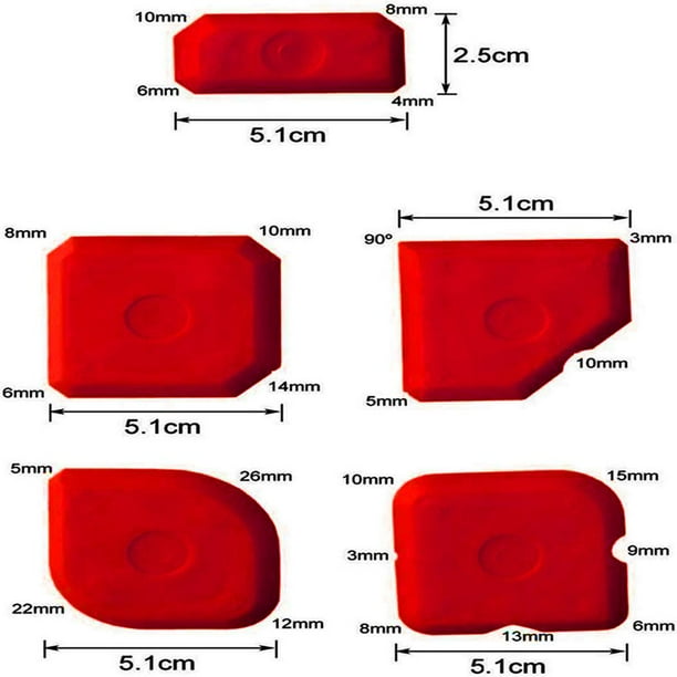4pcs/set Silicone Sealant Remover Smoother Finisher Tool Sealant ...