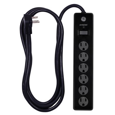 APC PE610 6-Outlet Surgearrest Essential Series Surge Protector (10ft ...