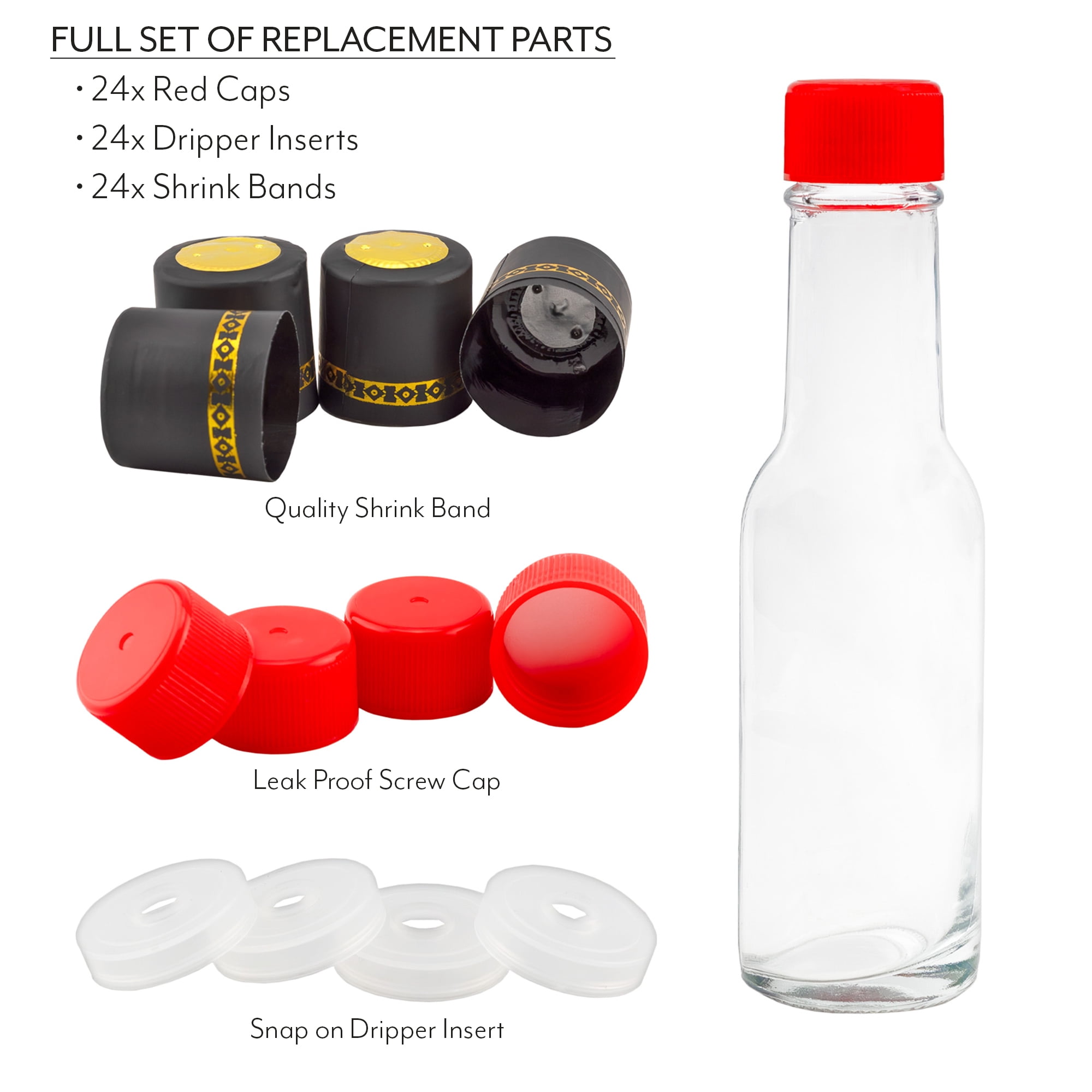 Other Sauces Dripper Inserts For 5oz Woozy Hot s 48ct Orifice Reducer ...