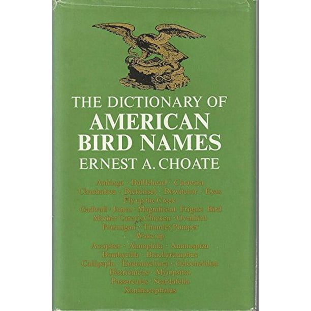 Bird Dictionary