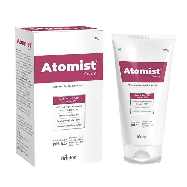 Crema Reparadora De Barrera Cutánea Brinton Atomist 125 G | Enriquecido ...