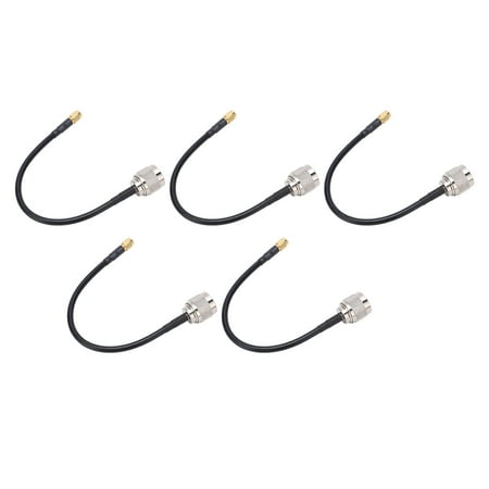 RF Coaxial Cable, 5Pcs N-J To SMA-J Double Shielded Extension Cable For ...