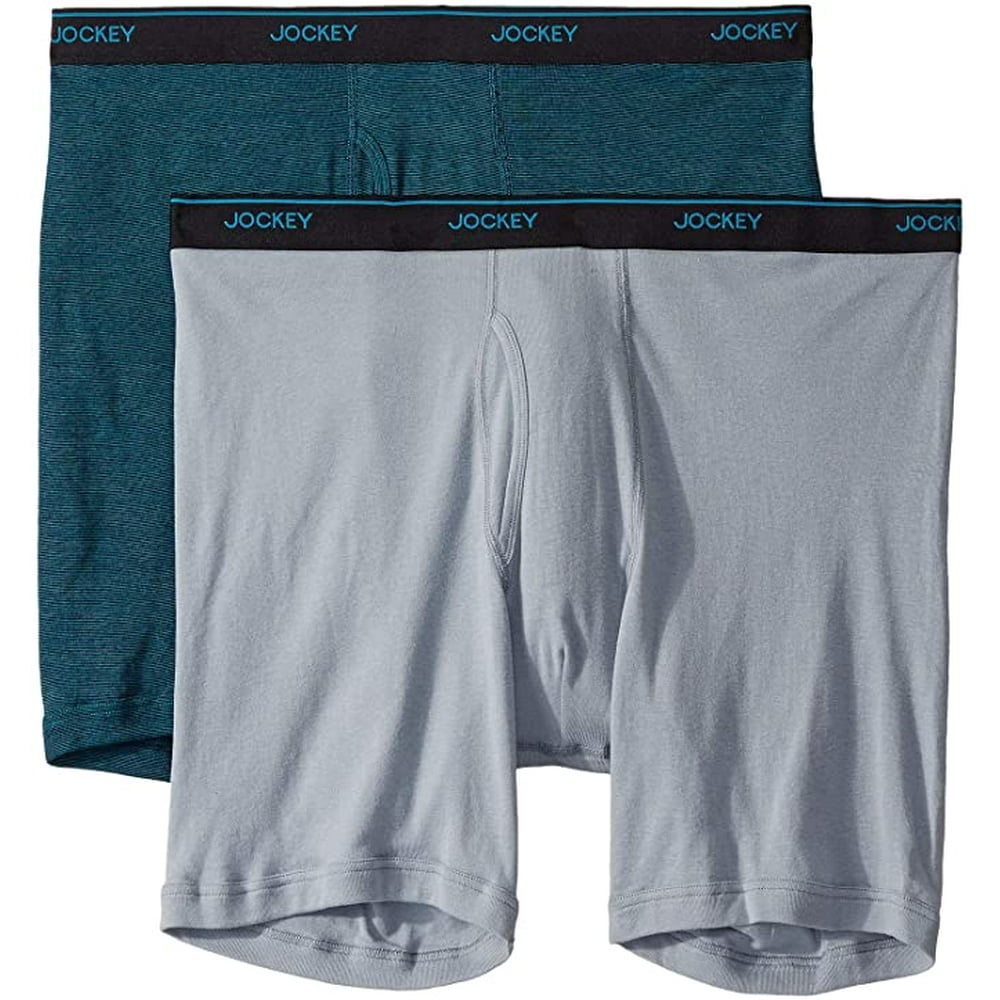 Jockey - JOCKEY MEN'S PACK X2 - 03 MIDWAY TEAL - 2XL BIG - UNDERWEAR ...