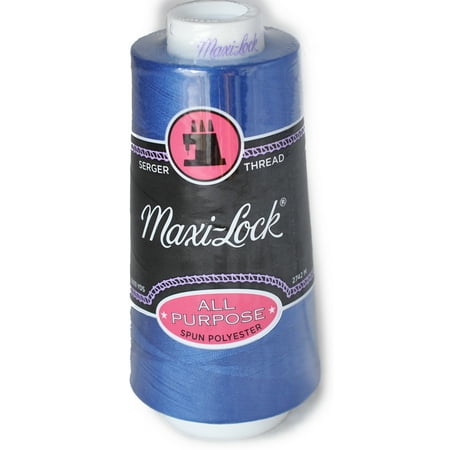 Maxi Lock All Purpose Thread Blue 3000 YD Cone MLT-007 | Walmart Canada