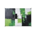 Abstract Street Art Sun Shade Sail 12'X16' Green Black Graffiti ...