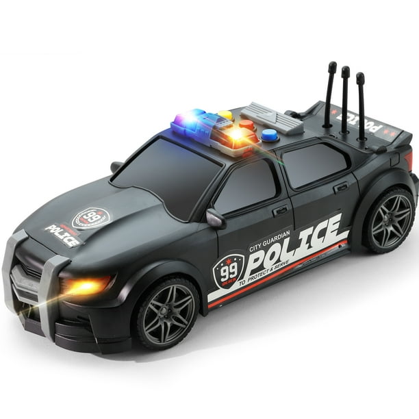 NETNEW 1:16 Police Car Toys for Boys 3-6 Years Plastic Pursuit Rescue ...