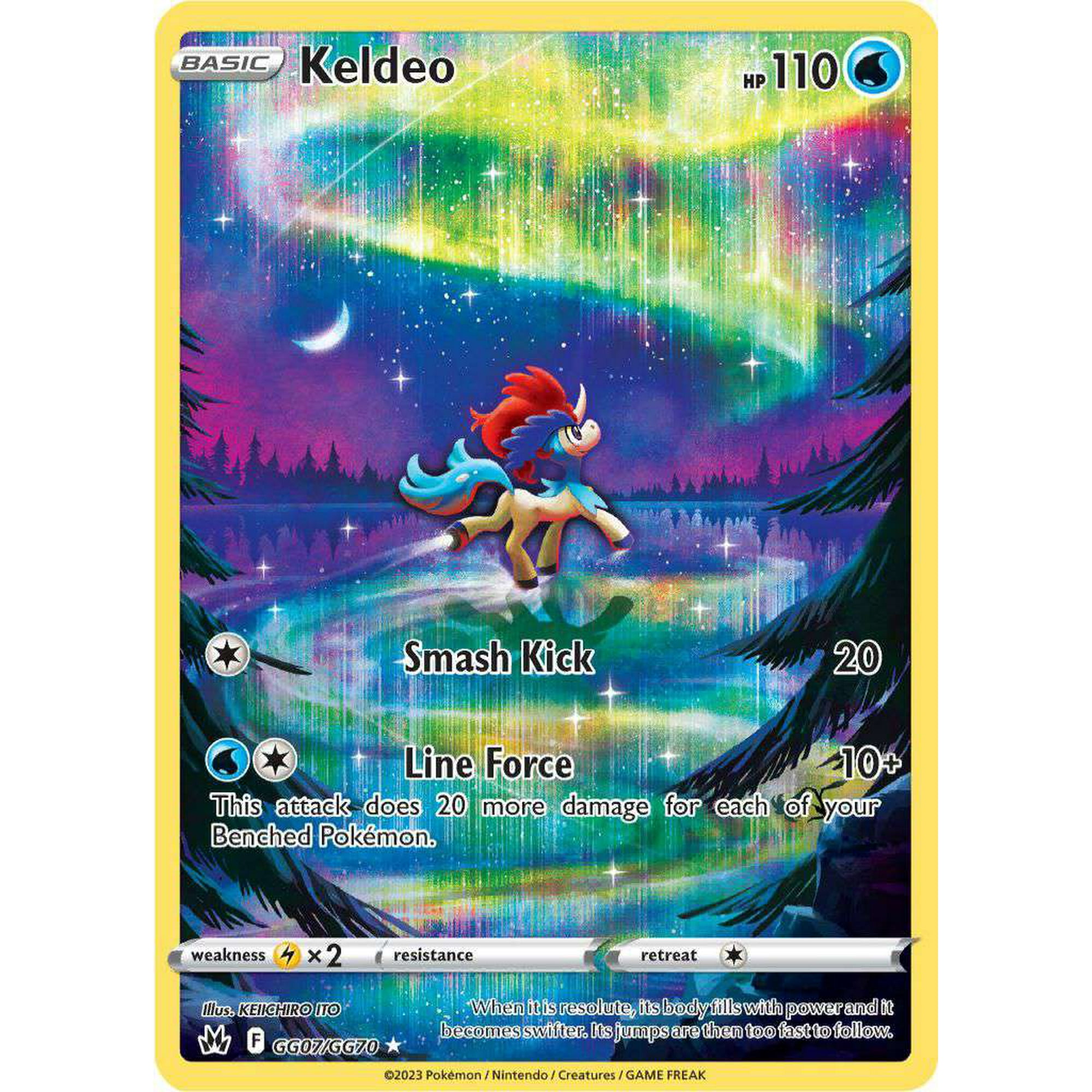 Keldeo Ex Card