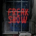 Freak Show LED Neon Sign Halloween Decoration - Walmart.com