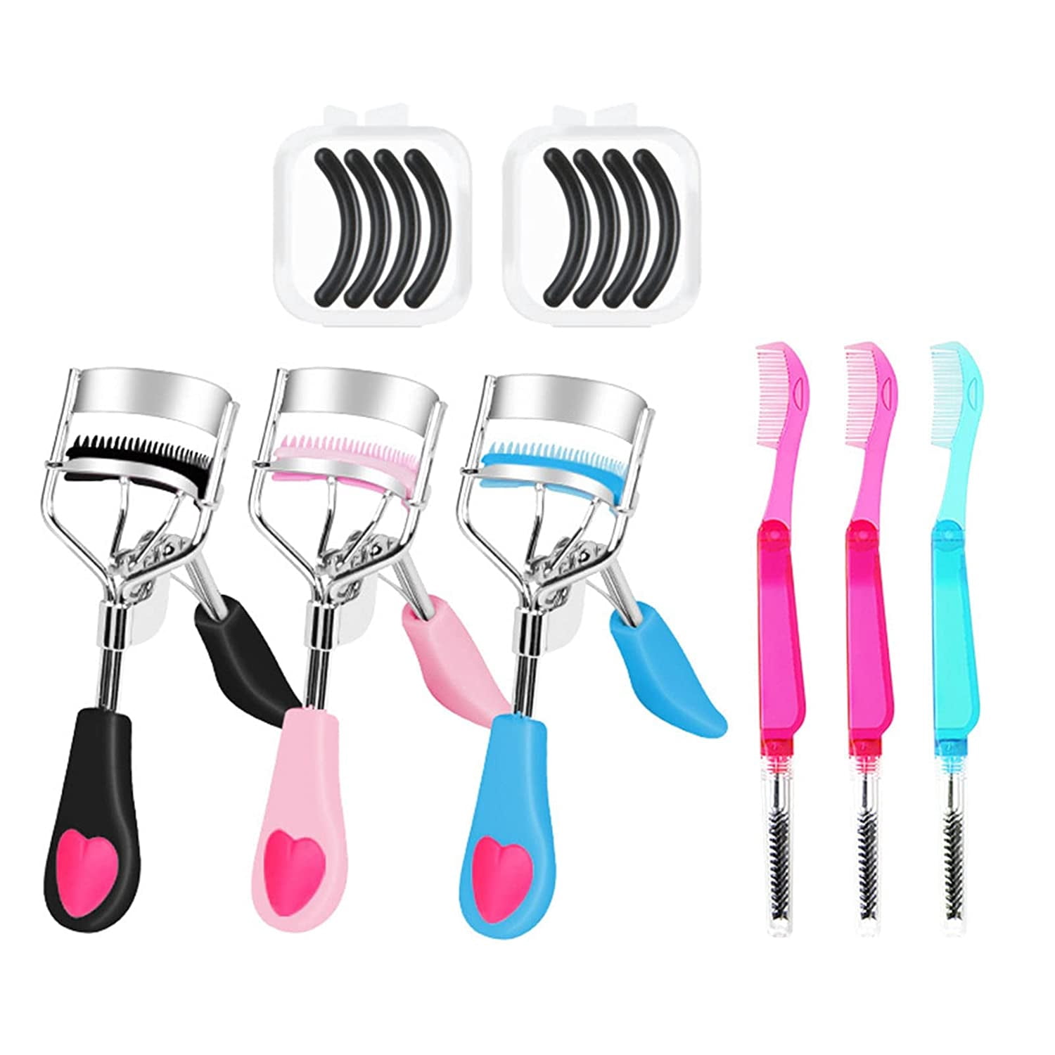 Eyelash Curlers Kit for Women,Professional Mascara Applicator Lash ...
