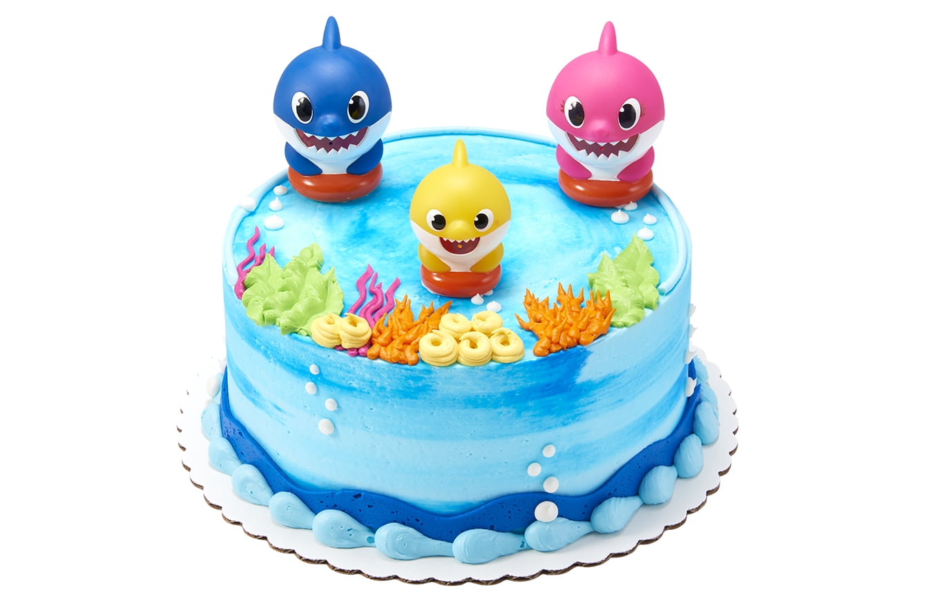 Baby Shark Round Cake - Walmart.com