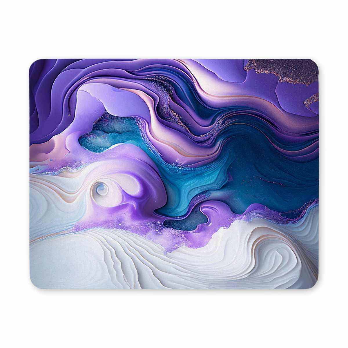 Mouse Pad, Rectangle Marble Design Anti-Slip Rubber Mousepad for Gaming ...