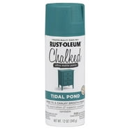 Chalky Finish Aerosol Spray Paint 12oz-Tidal Blue - Walmart.com