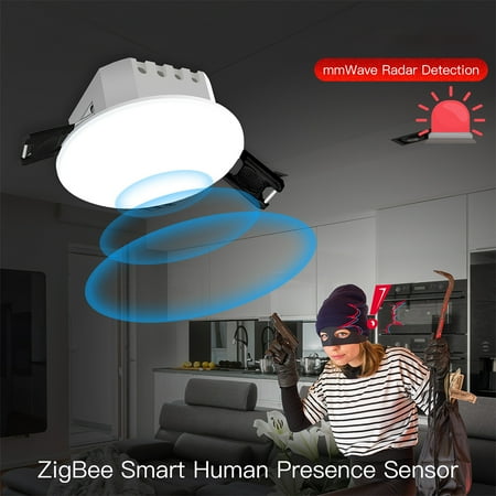 Wireless Human Presence Detector DC 12V Adjustable Remote Control ...