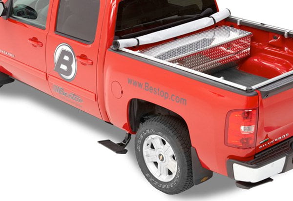 Bestop 75308-15 Truck Step TrekStep Rear Bumper Mount; Single; Flat ...